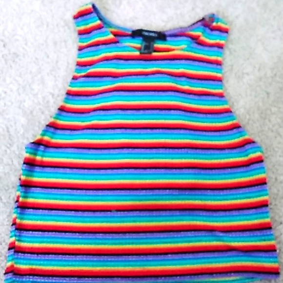 Tops | Rainbow Tank | Poshmark